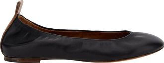 Lanvin Femme, Chaussures, Noir, Taille: 36 EU La Ballerine en Cuir