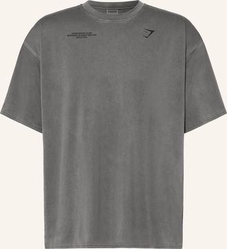 Gymshark Gymshark T-Shirt Conditioning Club Aus Mesh grau