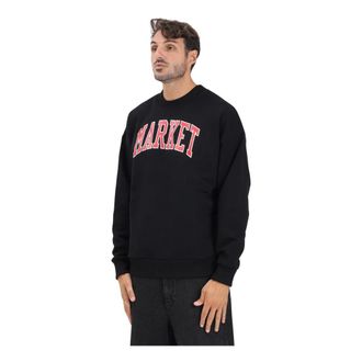 Market Crewneck Sweatshirt - - Sweatshirts & Hoodies - Herren - Schwarzk - XL