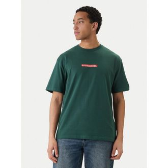 Quiksilver T-Shirt Dna Clicker EQYZT08207 Gr&uuml;n Regular Fit