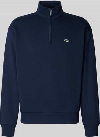 Lacoste Regular Fit Troyer aus Baumwoll-Mix