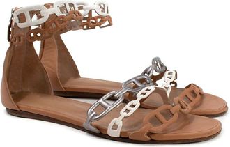 Herm&egrave;s Beige Kaliste Sandal Size 40