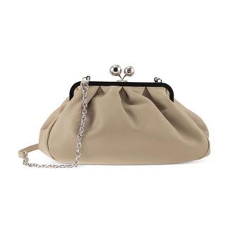 Max Mara Pasticcino Cubico Medium Clutch - - Bags - Damen - Beige - ONE SIZE