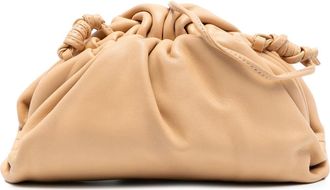 Bottega Veneta Hobo Bags - Lambskin The Mini Pouch Crossbody - Gr. unisize - in Braun - f&uuml;r Damen