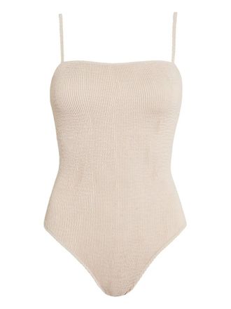 Faithfull The Brand Strukturierter Minnelli Badeanzug - Nude