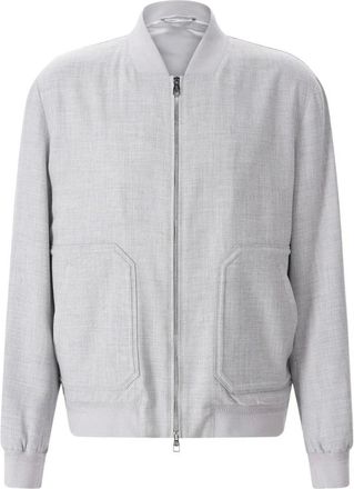Brett Johnson Homme, Vestes, Gris, Taille: XL Bomber Vestes