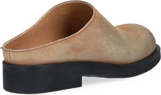 Maison Margiela Suede Leather Slipper - Beige