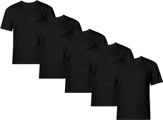 Bonjour Lot de 3/5 t-shirts pour homme - T-shirts de qualité supérieure pour homme avec un design légèrement ajusté et confortable - T-shirt en coton super do