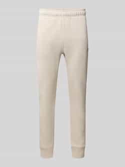Champion Straight Fit Sweatpants aus Baumwoll-Mix mit Logo-Patch