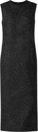 Meimeij &Auml;rmelloses Midikleid mit V-R&uuml;ckenausschnitt - - Dresses - Damen - Schwarzk - L