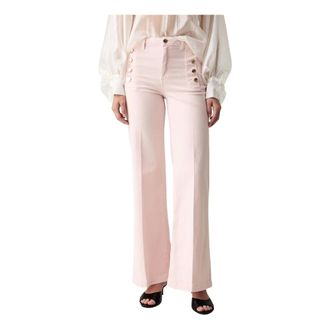 Vicolo Jean large - Femme - Jeans - Rose - Taille: 44 FR