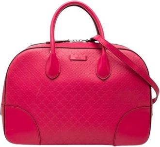 Gucci Pre-owned Sac &agrave; Main Bright - Femme - Pre-owned - Rose - Taille: ONE Size