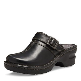 Eastland Womens Mae Clog, Schwarz, 9.5 Wide