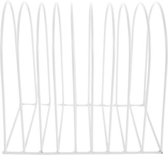 Cabilock Metall B&uuml;cherregal f&uuml;r Schreibtisch Stabiles Kratzfestes Draht-Organizer Regal mit Mehreren F&auml;chern Platzsparend und Belastbar f&uuml;r B&uuml;ro Ordner und B&uuml;c