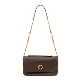 Pinko Pinko, Femme, Sacs, Brun, Taille: ONE Size Click Soft Horiz Chain