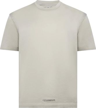 C.P. Company C.p. Company, Homme, Tops, Gris, Taille: L T-Chemises