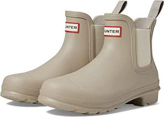 Hunter Womens Original Chelsea Wellies Boots Natural