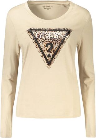 Guess Langarm-T-Shirt - - Tops - Damen - Beige - S