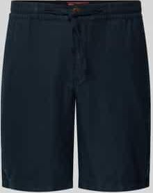 Superdry Regular Fit Leinenshorts mit Tunnelzug Modell Merchant