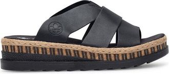 Rieker Espadrilles V7989-00 Schwarz