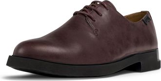 Camper Damen Iman K200685 Lace Up Shoe, Burgund 033, 36 EU