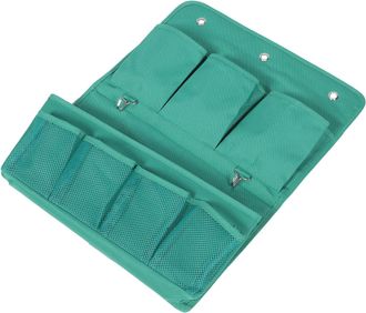 Lurrose H&auml;ngende Aufbewahrungstasche aus Stoff Gr&uuml;n mit Multi f&auml;chern Platzsparender Organizer f&uuml;r Wohnzimmer B&uuml;ro Schlafzimmer f&uuml;r Socken Kosmetik und Mehr