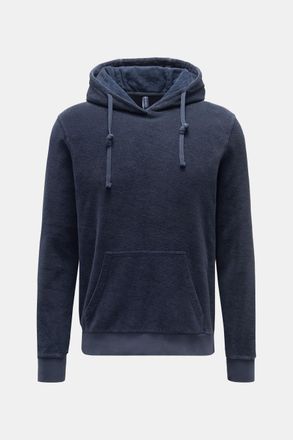 04651/ Herren - Frottee-Kapuzenpullover navy