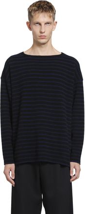Undercover Striped Knit Sweater