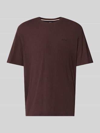HUGO BOSS Regular Fit T-Shirt aus Baumwoll-Mix Modell WAFFLE