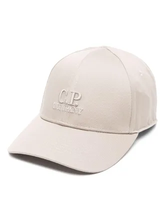 C.P. Company casquette en coton - Gris