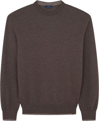 Paul & Shark pull à col rond - Marron