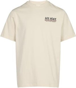 Les Deux T-shirt droit &agrave; motif en coton