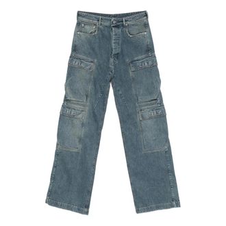 Rick Owens Double Cargo Jeans - - Jeans - Herren - Blau - W32