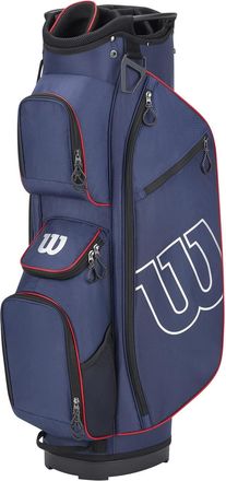Wilson Staff Golftasche, Pro Staff Cart Bag, Trolleytasche f&uuml;r bis zu 14 Schl&auml;ger