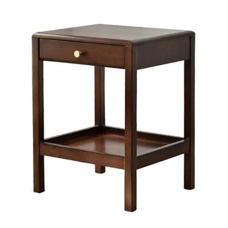 Generic Schmaler Nachttisch aus Massivholz, Kleiner Nachttisch, Nachttischablage, schmales Sideboard/Beistelltisch, dekorative Ablage for Balkonblument&ouml;pfe. (