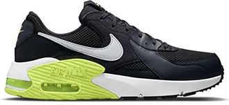 Nike Nike Mens Shoe Air Max Excee, DK Smoke Grey/Wolf Grey-Black-Volt, CD4165-016, 39 EU (6.5 US)