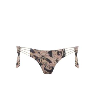 Del Maar Haut de Bikini R&eacute;versible avec Imprim&eacute; Patchwork - Femme - Maillots de bain - Bleu - Taille: 38 FR