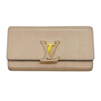 Louis Vuitton Pre-owned Long Wallet (Bi-fold) - - Pre-owned - Damen - Beige - ONE SIZE