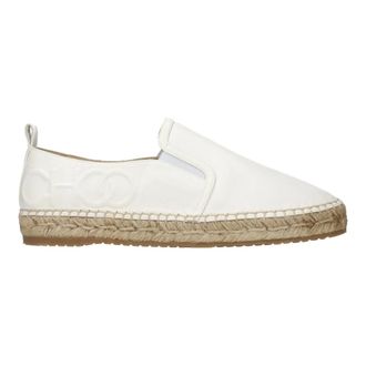 Jimmy Choo London Espadrilles Lichi - Femme - Chaussures - Blanc - Taille: 38 EU