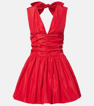 Patou Minikleid aus Faille