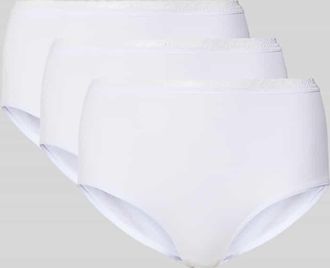 Schiesser Slim Fit Slip aus Baumwoll-Mix im 3er-Pack