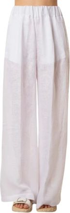 Semicouture Femme, Pantalons, Blanc, Taille: 38 FR Pantalone Jhonny