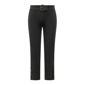 Courr&egrave;ges Capri Rippstrickhose - - Trousers - Damen - Schwarzk - M