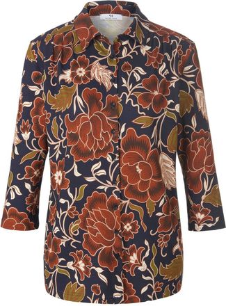 Peter Hahn Jersey-Bluse 3/4-Arm Peter Hahn mehrfarbig