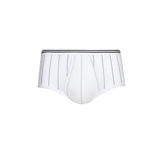 Eminence Slip taille haute ray&eacute; en coton