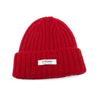 Le Bonnet M&uuml;tze Lbl-029 - - Accessories - Herren - Rot - ONE SIZE