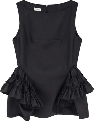 Dries Van Noten Femme, Blouses et Chemises, Noir, Taille: 38 FR Blouses