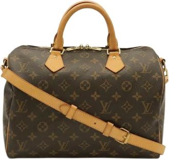 Louis Vuitton Sac &agrave; main vintage en toile Pre-owned - Femme - Pre-owned - Brun - Taille: ONE Size