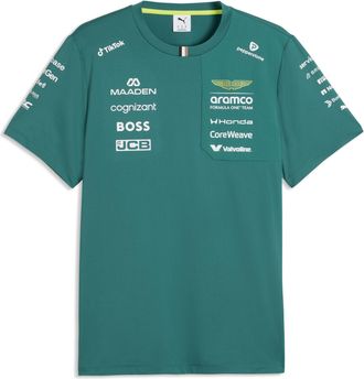 Puma T-shirt Replica PUMA x ASTON MARTIN ARAMCO F1 TEAM Homme, Accessoires, Vert, 3XL