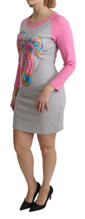 Moschino Womens Gray My Little Pony Top Sweater Dress Cotton